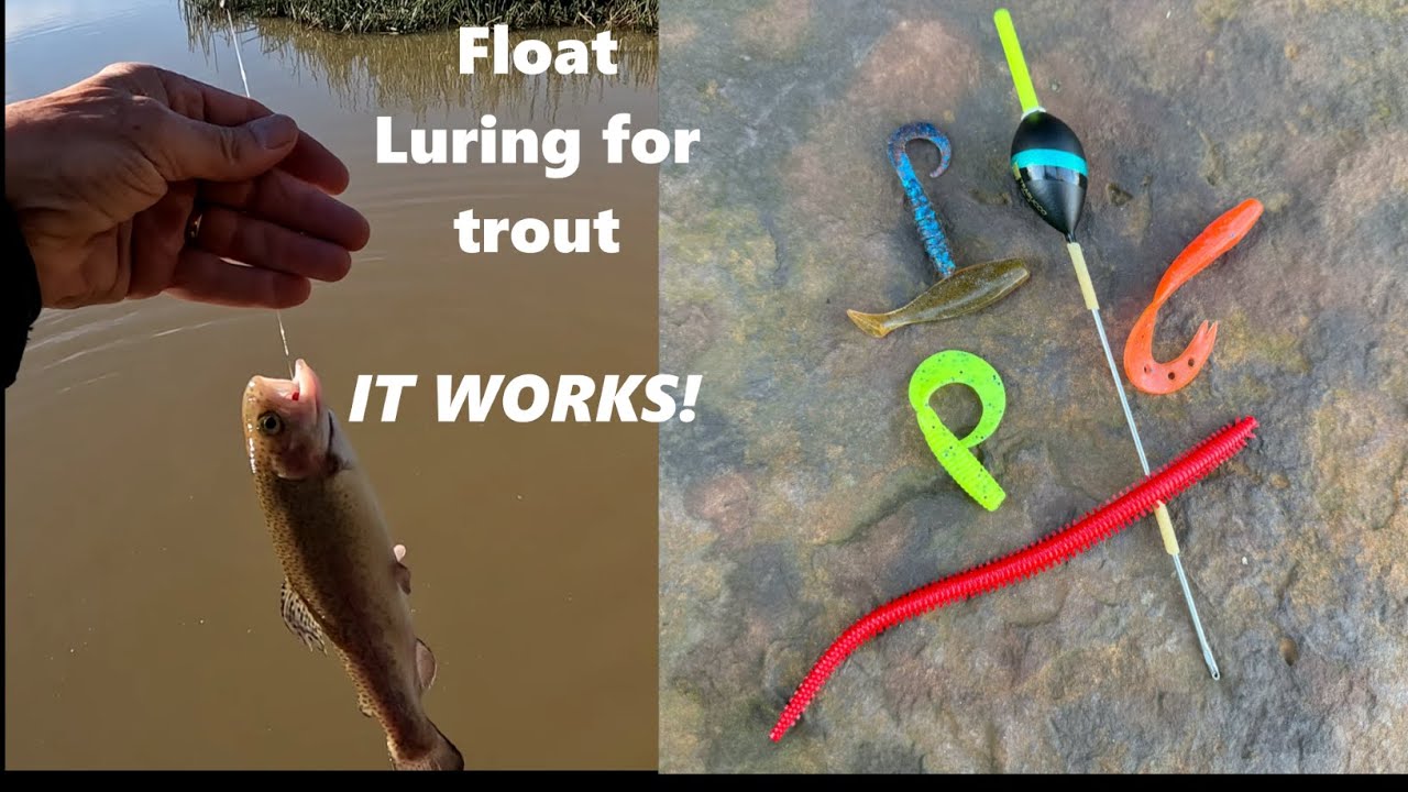 Fishing with LURES under a FLOAT. Full instructions and results - YouTube