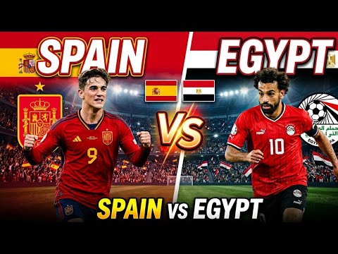 Spain vs Egypt,  FIFA friendly match Highlight 2026, #football #spainfootball #egypt #football 