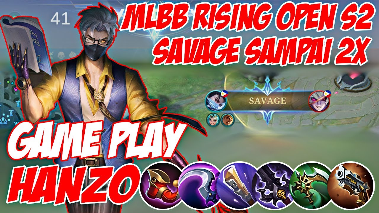 DAPAT TIM JAGO SAVAGE 2X!!! GILAKK | MLBB RISING OPEN S2 | GAME PLAY ...