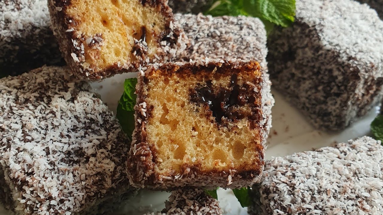 كيك ديال زمان الكيك التركي Lamington Cake Youtube