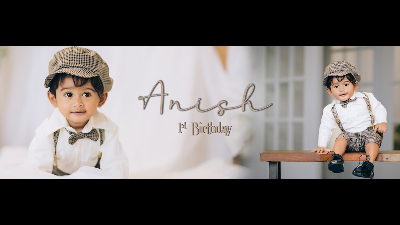 Anish's 1st Birthday outdoor... - YouTube