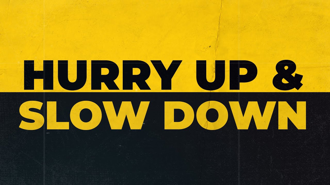 Hurry Up and Slow Down // Sunday, November 16 // 9:00am - YouTube