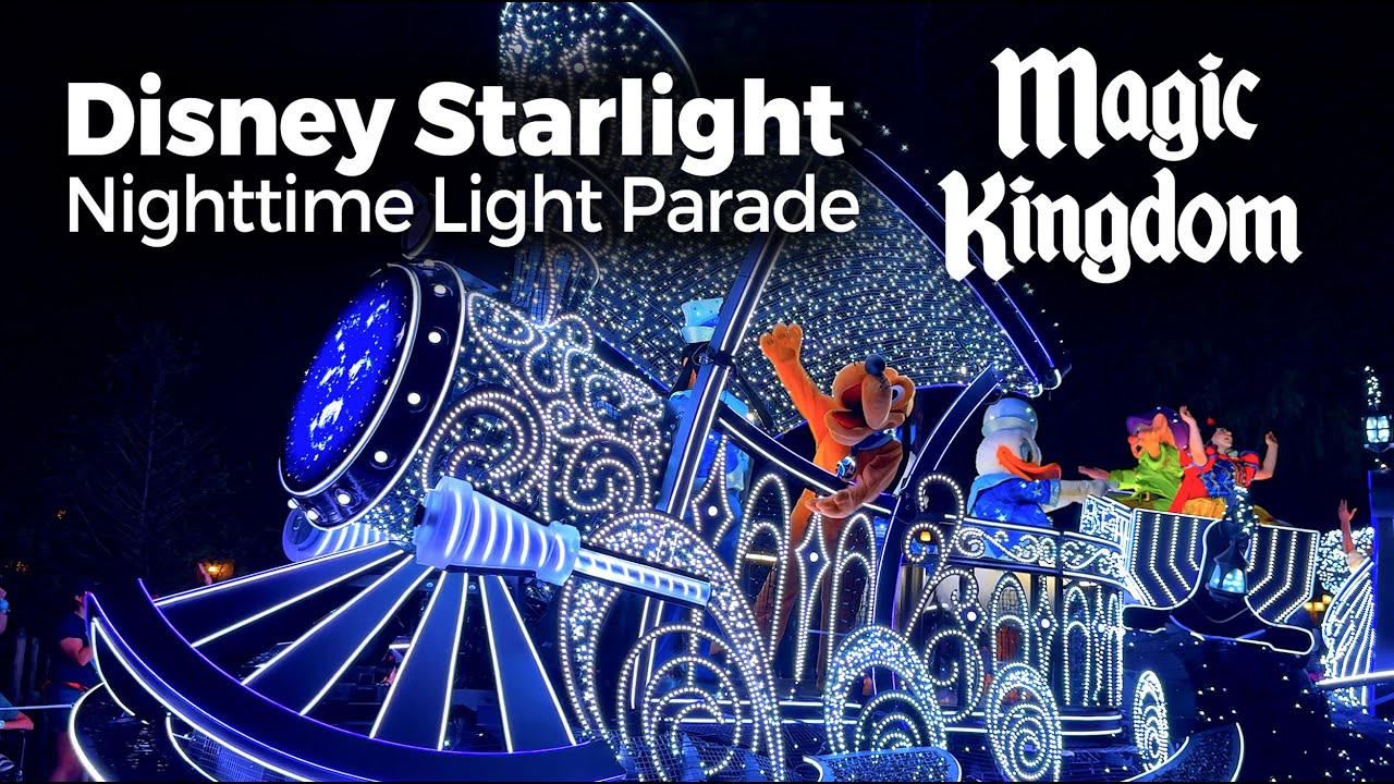 Disney Starlight Parade | NEW Walt Disney World Nighttime Parade at ...