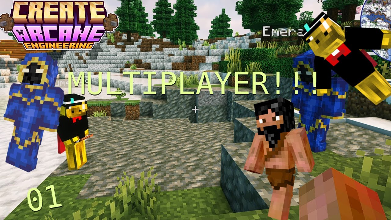 Live Stream ep 01 - [Create Arcane Engineering Multiplayer!] - YouTube