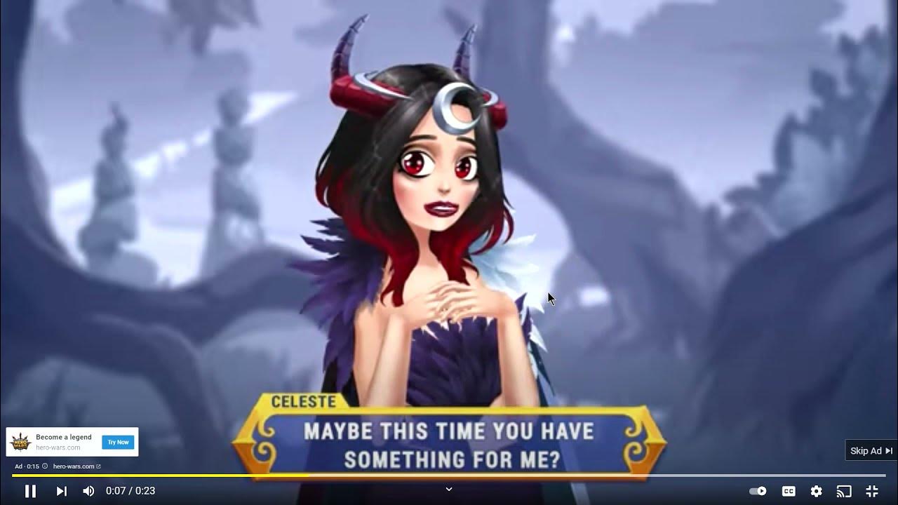 Unique Celeste Hero Wars Ad Youtube