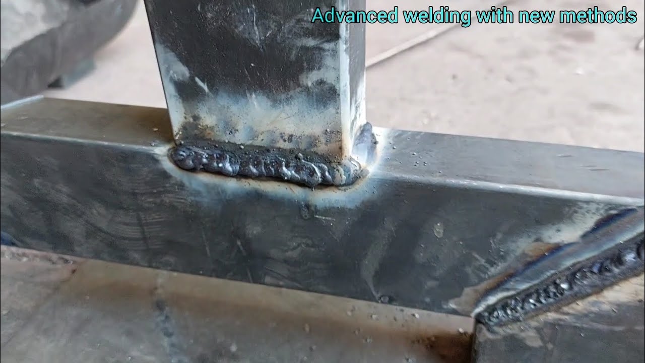 horizontal welding techniques - YouTube