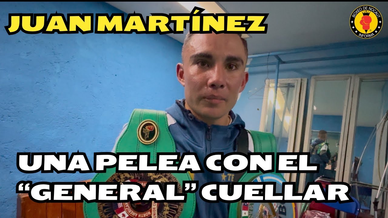 Juan El “Elegante” Martínez: Quiero regresar a pelear en Enero o ...