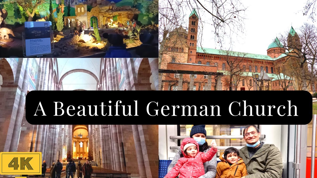 [4K] A Beautiful and Old German Church and Town Visit - YouTube