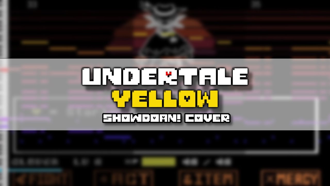 Undertale Yellow - Showdown!（remix） - YouTube