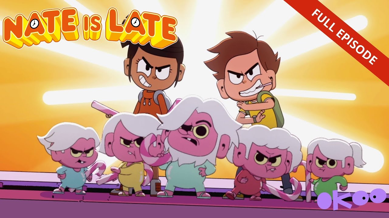 🎅🎄 NATE IS LATE : The Candy Factory - Christmas episode - YouTube