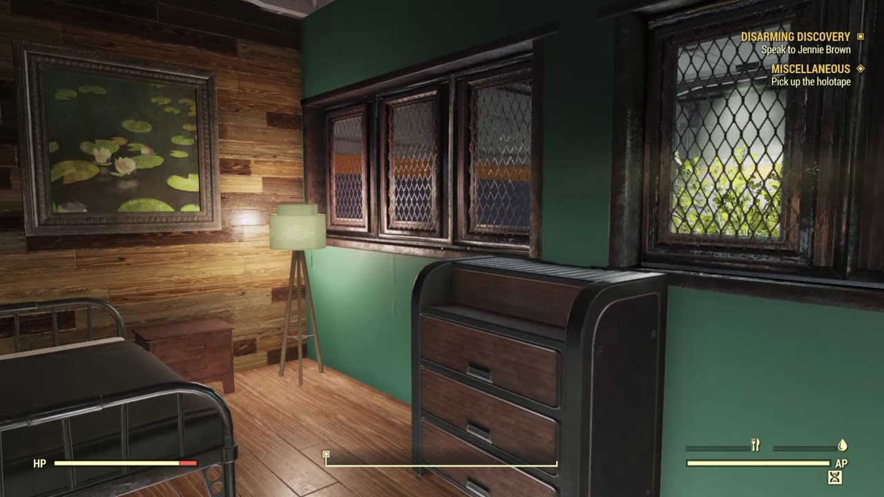 Fallout 76 Freestates Vault lobby - YouTube