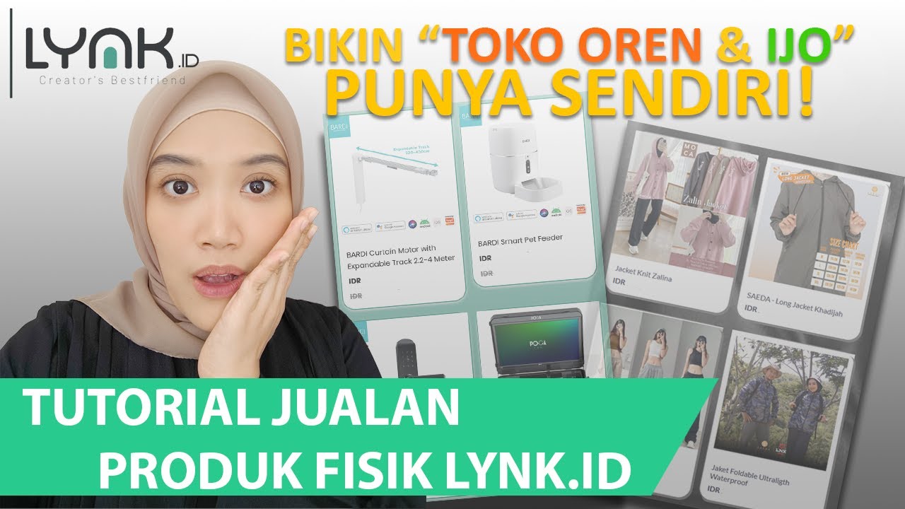 Cara Setting Katalog dan Jual Produk Fisik di LYNK.ID - YouTube
