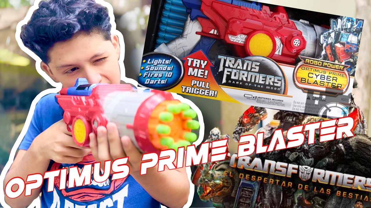 🔫🎯REVISAMOS Optimus primer cyber traduccion OPTIMUS PRIME CYBER BLASTER ...