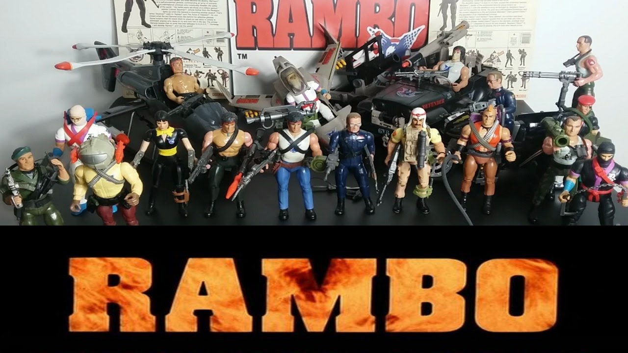 RETRO-WED: RAMBO FORCE OF FREEDOM TOY LINE 1985 1986 - YouTube