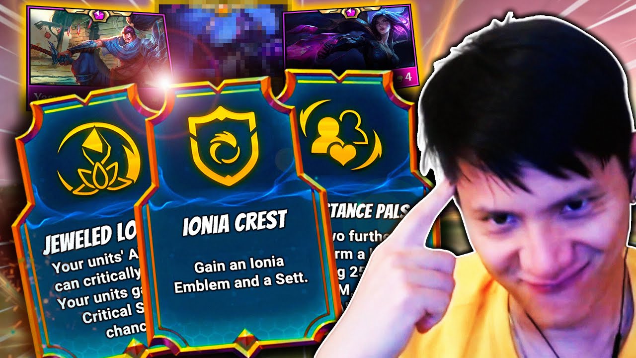 I Had the PERFECT Augment Combo for Ionia Challengers! | TFT Set 9 ...