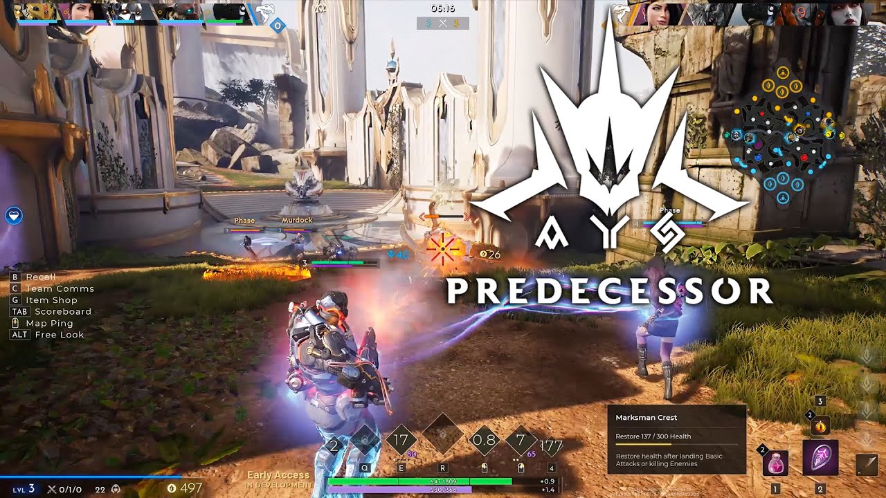 Predecessor - Murdock Carry With Phase Support - YouTube