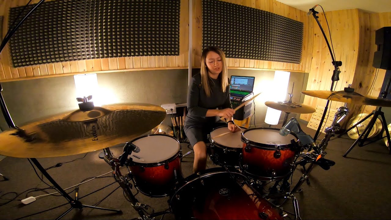Barns Courtney - Fire (Drum Cover by Tanya) - YouTube