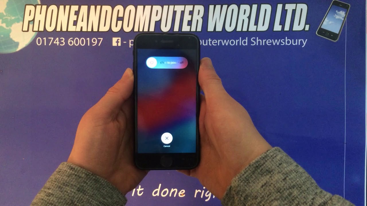 How To Hard Reset Your iPhone 7 - EASY! - YouTube