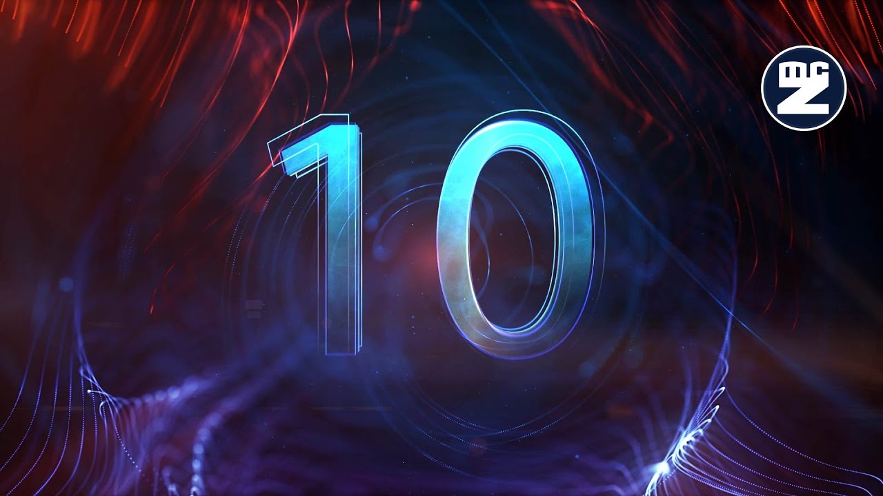 ⏳HD - #countdown10seconds #countdown #particles - ⏱ #timer 10 seconds ...