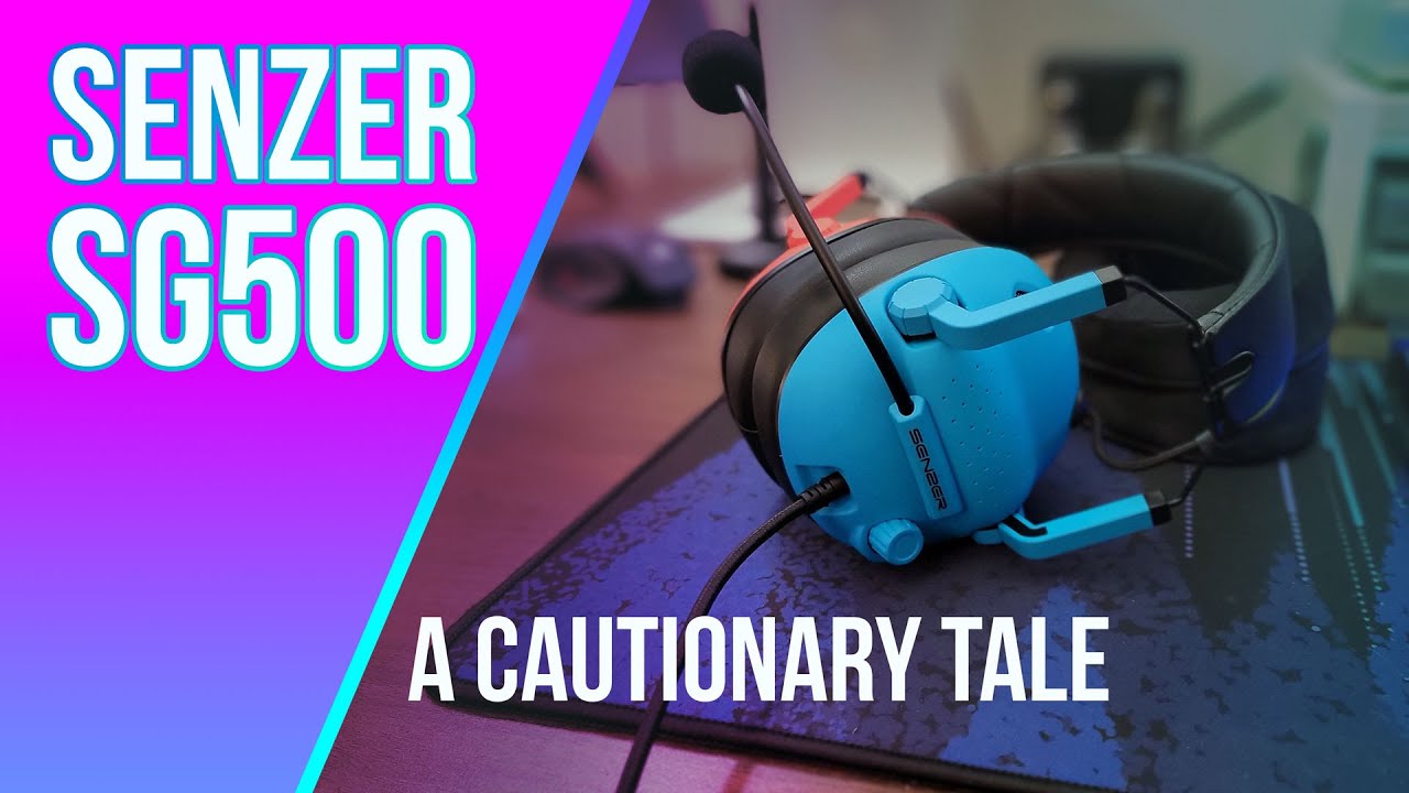 (Opportunitiy Lost) Senzer SG500 - Headphone Highlights - YouTube