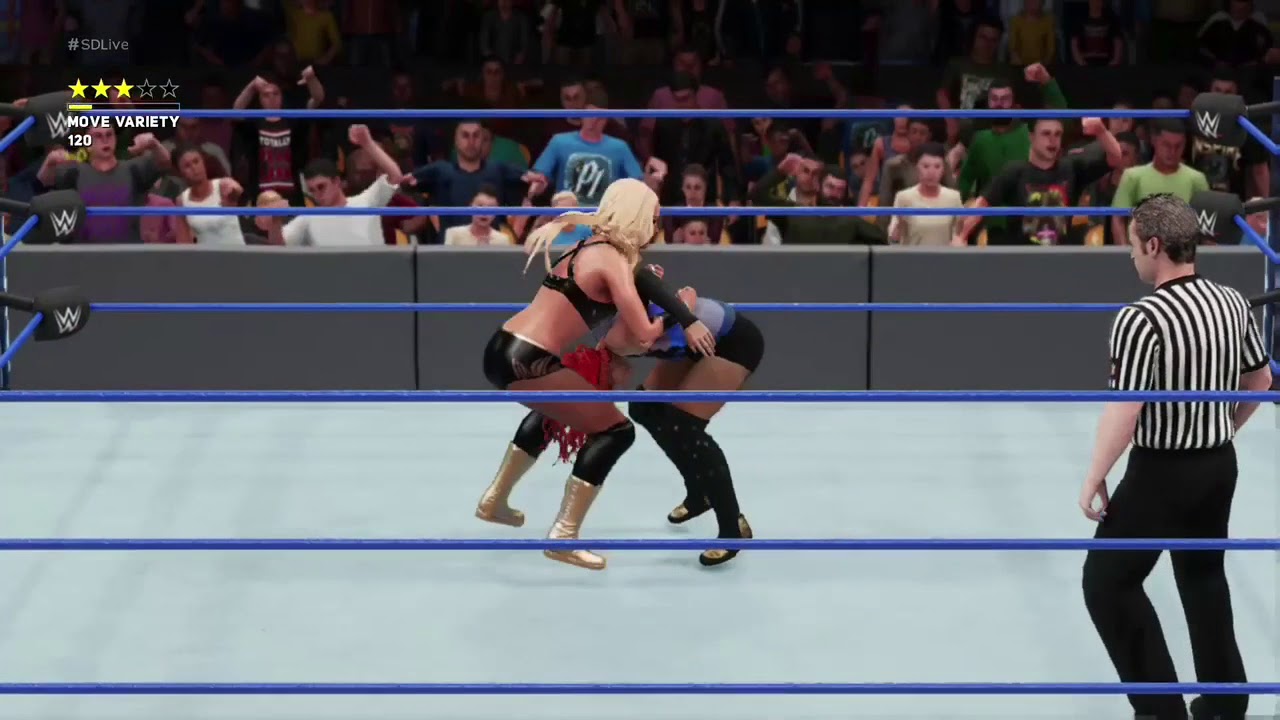 WWE 2K18 Mandy Rose VS Becky Lynch (Includes Mandy’s New Entrance ...