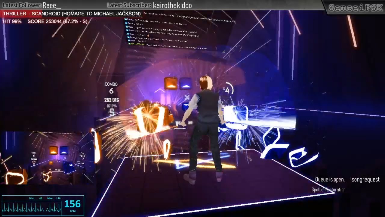 Beat Saber: Scandroid - Thriller (Michael Jackson tribute) | Expert ...