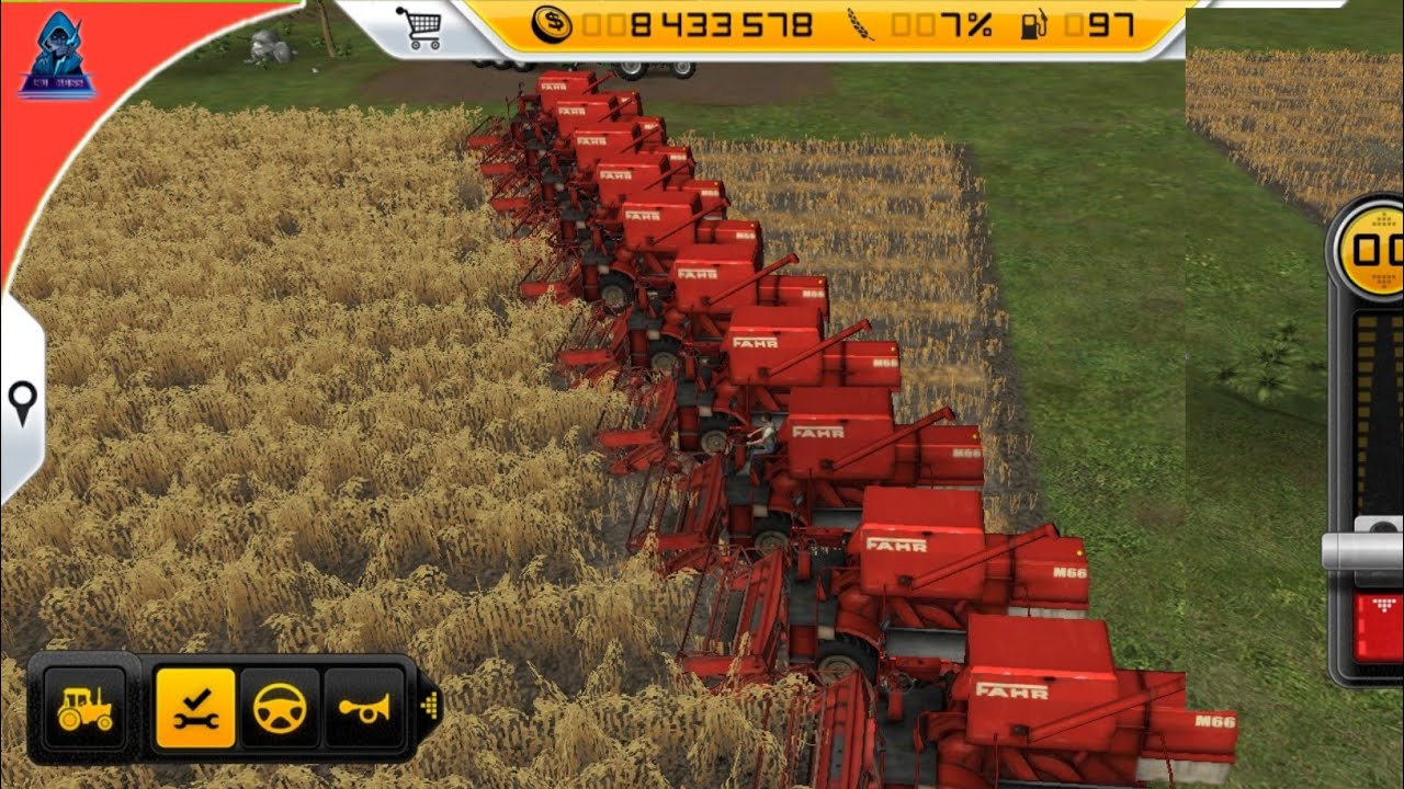 Fs14 | farming simulator 14 gameplay | 10 harvesting cutting ln fs 14 ...
