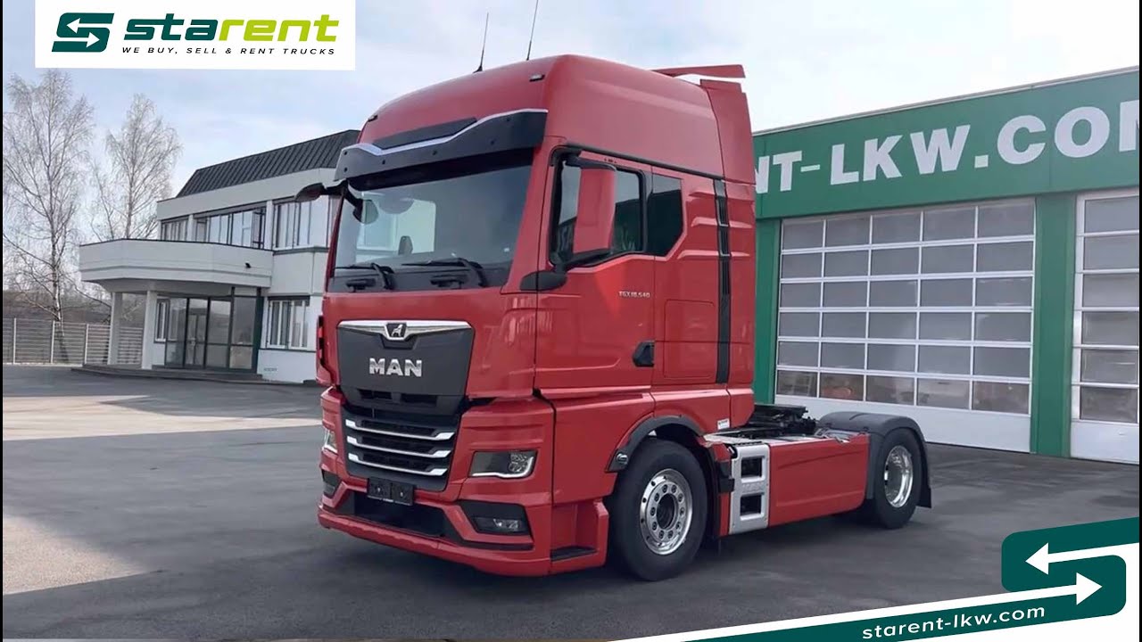 MAN TGX 18.540, www.starent-lkw.com, +43 676 840 710 700 - YouTube