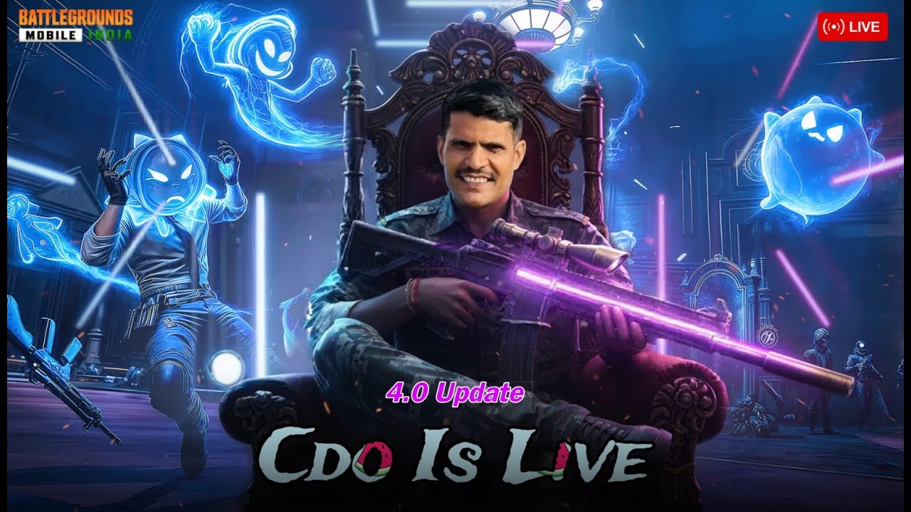 🔴Bgmi live rank push with cdo day 45 | CDO IS LIVE #shortsfeed #shorts ...