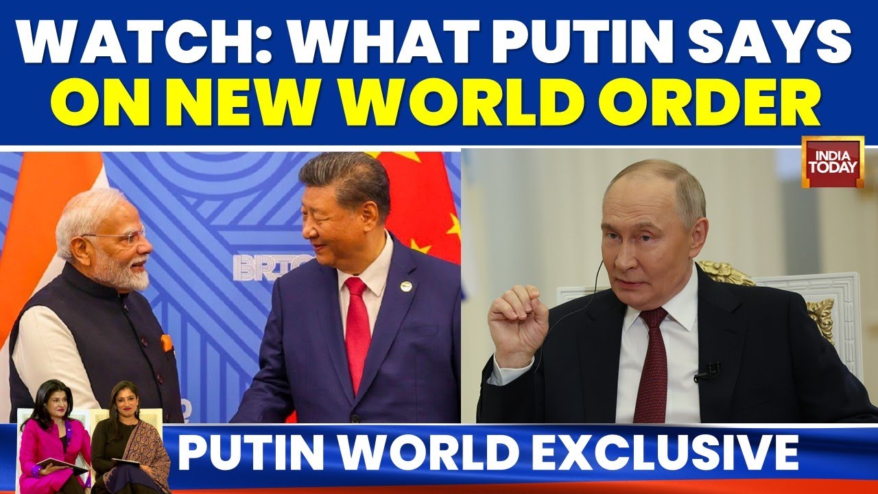 Putin Interview LIVE | President Putin Speaks on New World Order ...