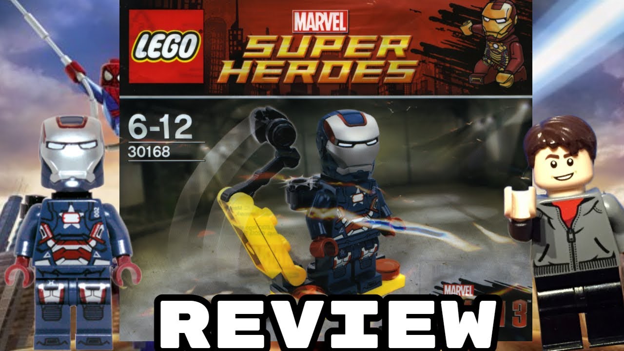 lego marvel 30168 gun mounting system polybag review - YouTube