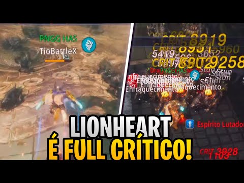 LIONHEART É 100% CRÍTICO PARA PRAÇA DE XP | MIR4