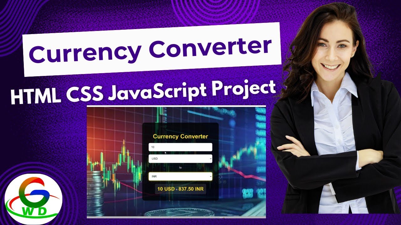 Javascript Html Css Project Currency Converter Currency Calculator Guri Web Developer 6126