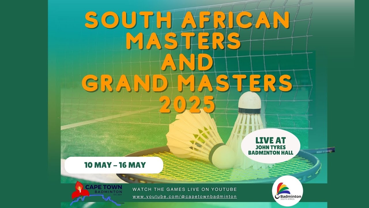 South African Masters and Grand Masters - Day 4 Court 3 - YouTube