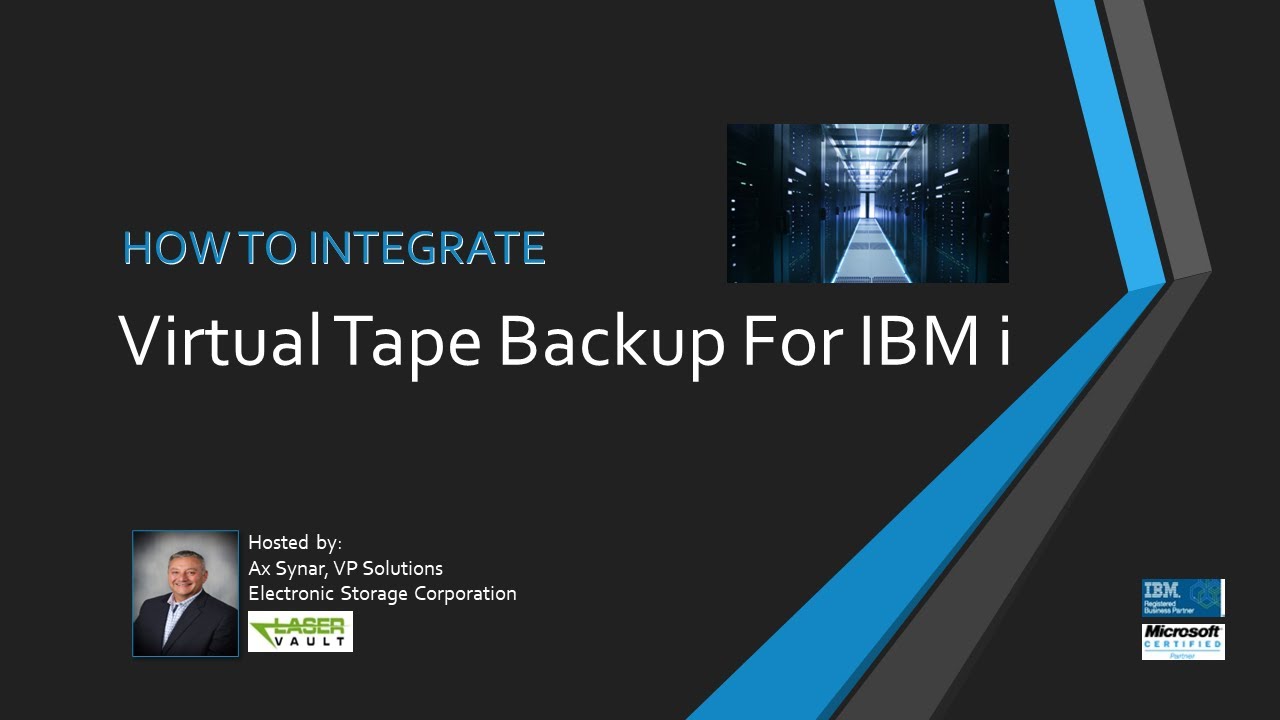 Integrating Virtual Tape Into IBM i Backup And Recovery - YouTube