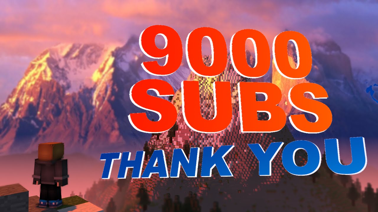 It's OVER 9000 Subscribers! :D - YouTube
