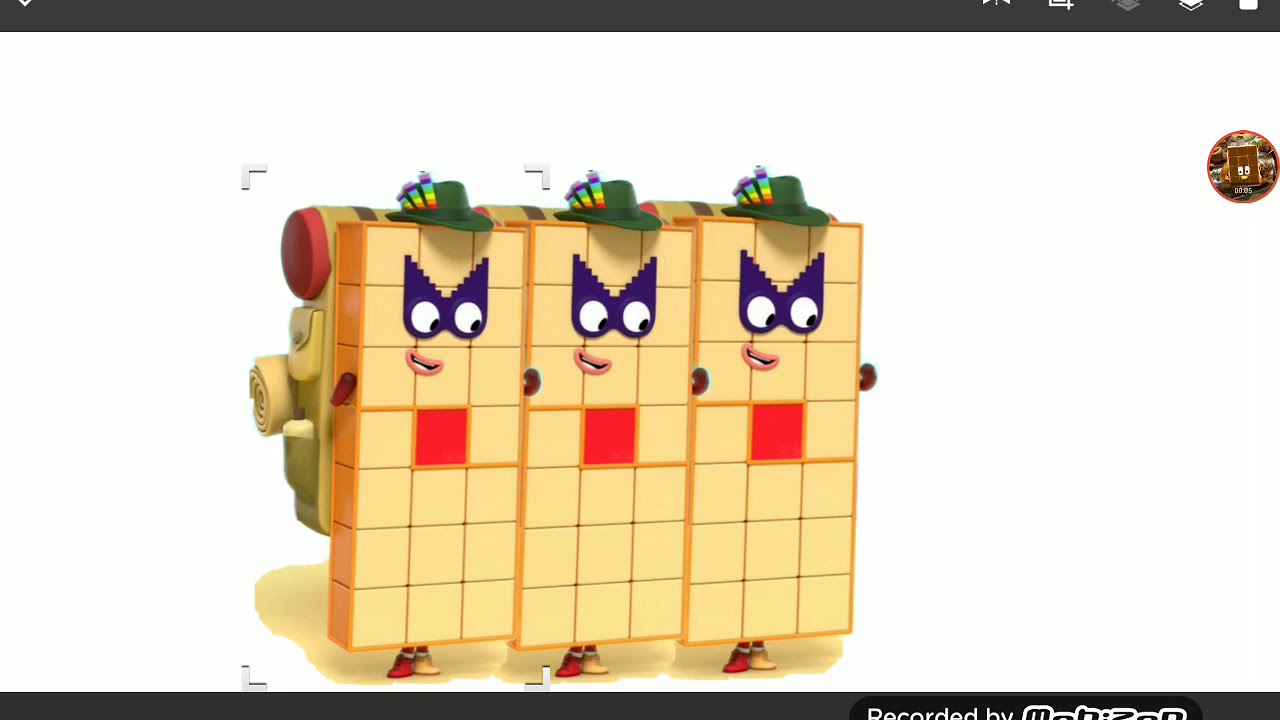 Numberblocks triples explores - YouTube