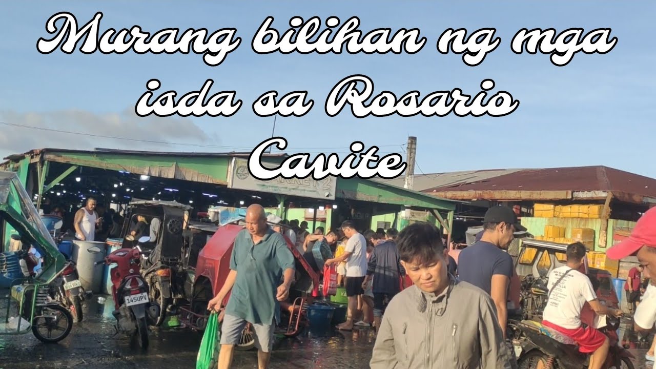 6:00 am pa lang namili na ng isda sa Pandawan Fish port Rosario Cavite ...