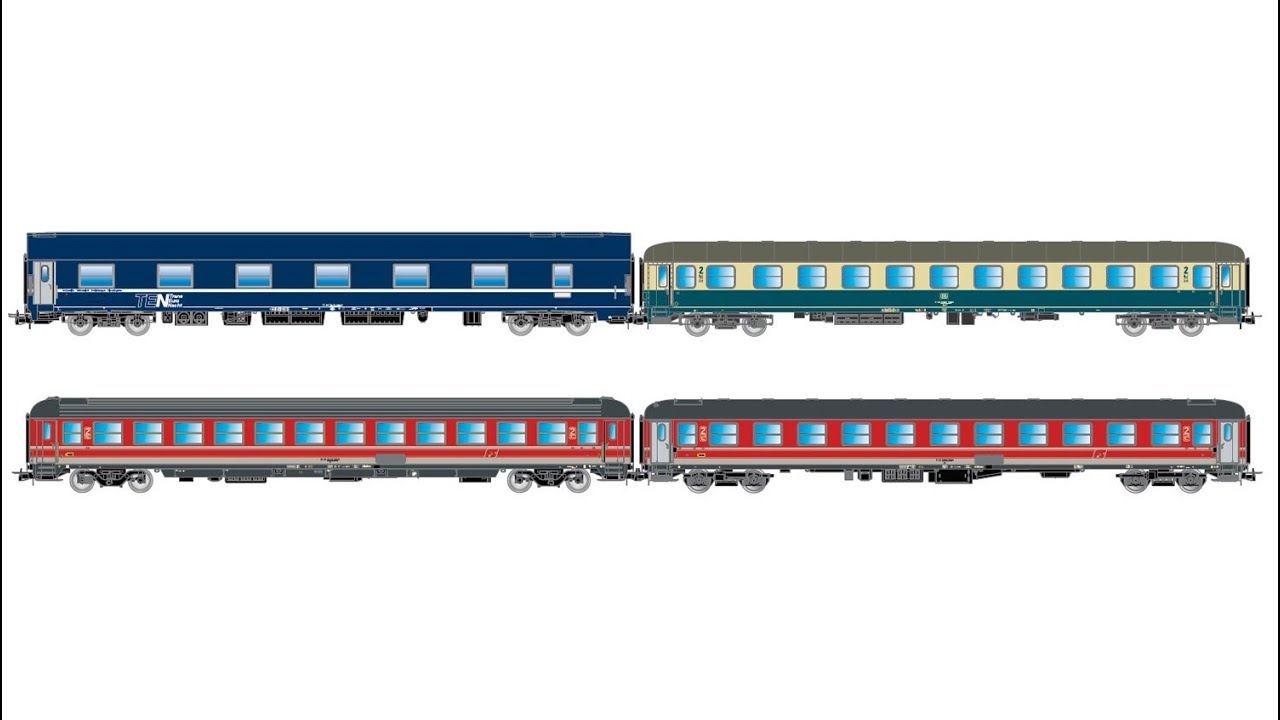 Lima FS E633-022 "Tigre" Electric Locomotive pulling Lima/Rivarossi ...