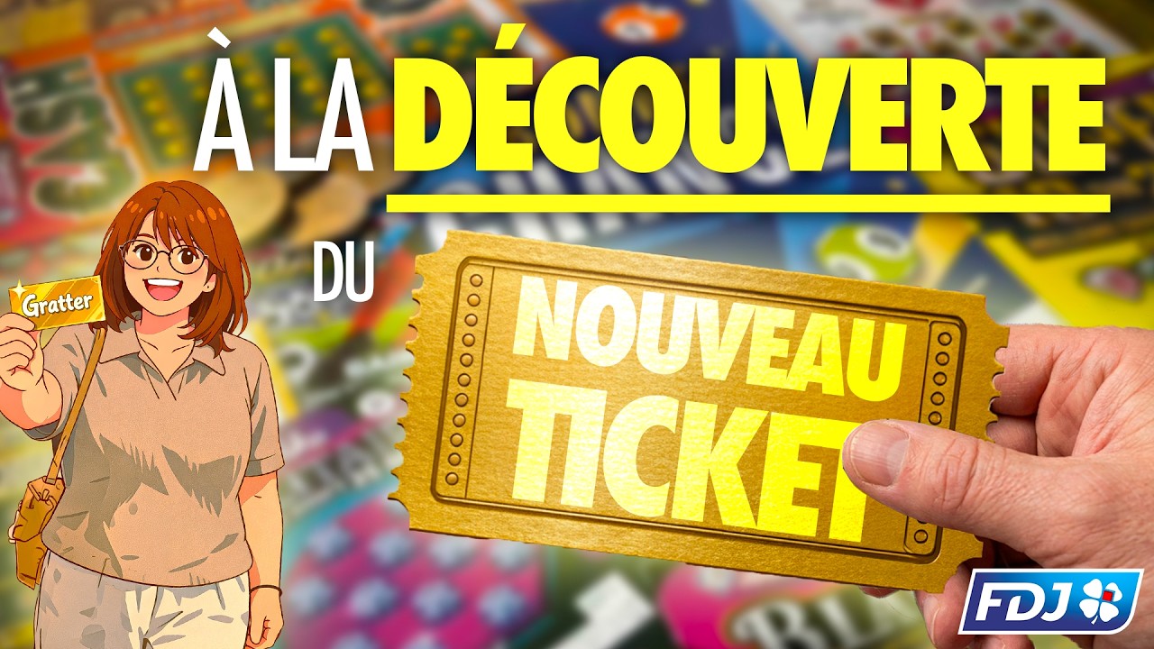 Découverte du nouveau ticket FDJ en ligne - TICKET D'ARGENT - YouTube