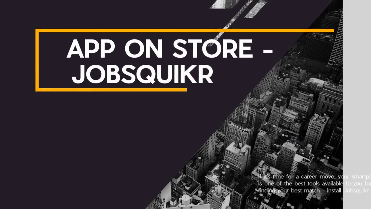 Job search app on google play store - YouTube