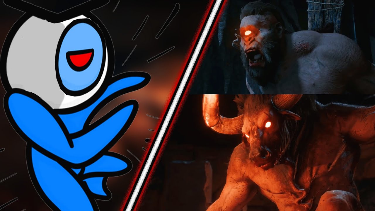 Dr Bloo vs The Minotaur & The Cyclops - Assassin's Creed Odyssey - YouTube