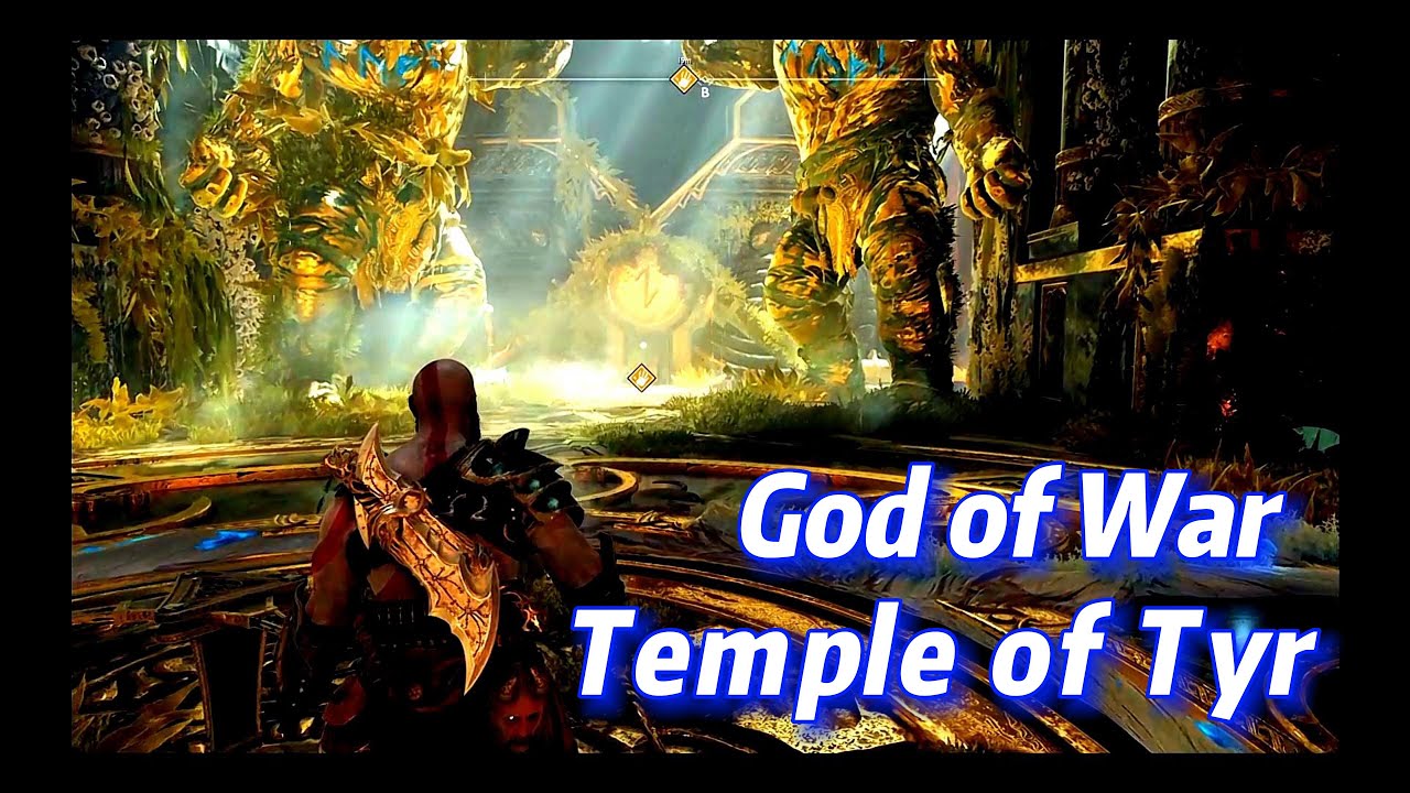 God of War.Temple of Tyr.Coup of the temple - YouTube