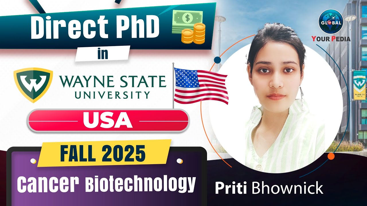 Got Fully funded Direct PhD in Wayne State University, USA ...