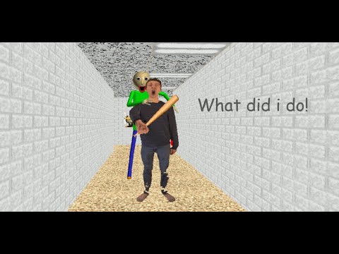 Principal Helps Baldi - Baldi's Basics Mod. - YouTube