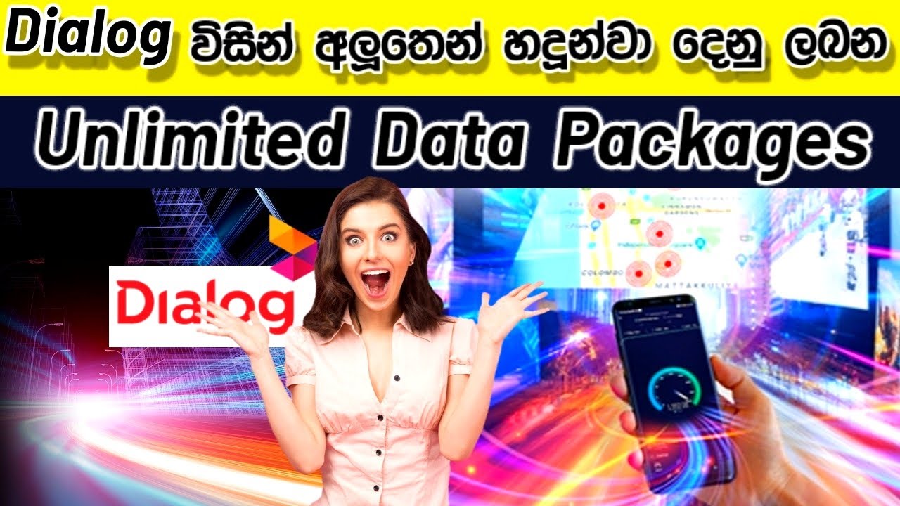 Dialog Unlimited Internet Packages 2021 - YouTube
