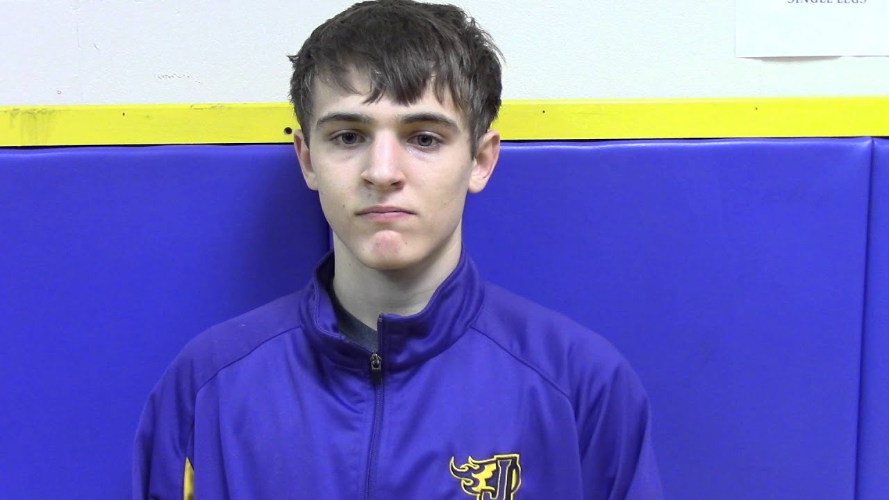 Freshman Nick Graham after qualifying for Iowa State tournament - YouTube