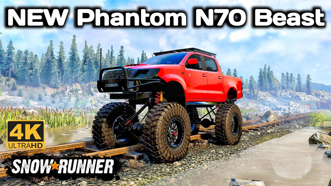 New Phantom N70 Beast In SnowRunner Season 15 #snowrunner #truck #4k ...