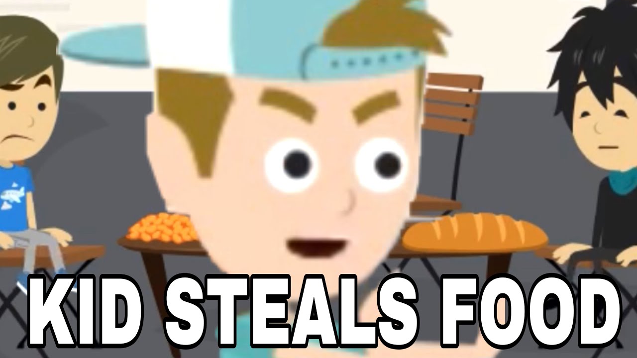 Kid Tries to Steal Rob's Food! (Vyond/goanimate Animation) - YouTube