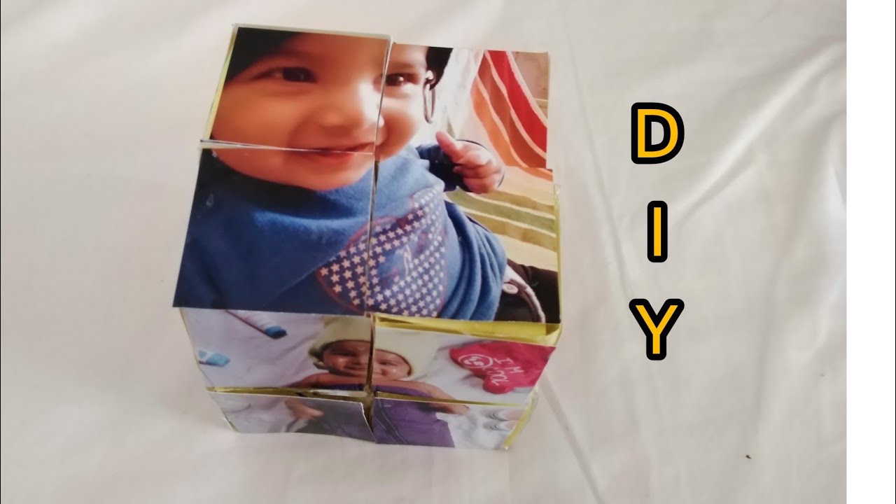 How to make Photo cube - YouTube